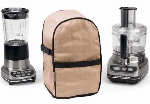 KitchenAid Quilted Cotton Blender Food Processor Cover w/ Pocket ...