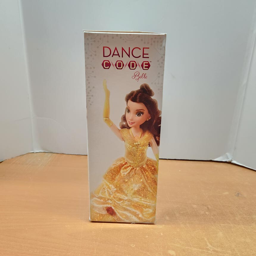 Hasbro Disney Dance Code Princess Belle Doll 100 Talking 7 Songs New in ...