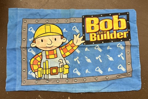 Bob The Builder Pillowcase Vintage Fabric Material Crafts | eBay