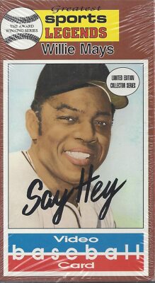 🎄Willie Mays Say Hey VHS | eBay