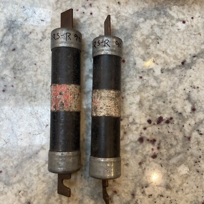 Bussman Fusetron FRS-R-90 Class RK5 Dual Element Fuse -7 3/4" LONG (QTY ...