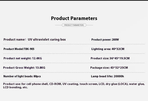 LED UV Curing Box Machine Drawer Type Lamp Repair Tool for Cell Phone ...