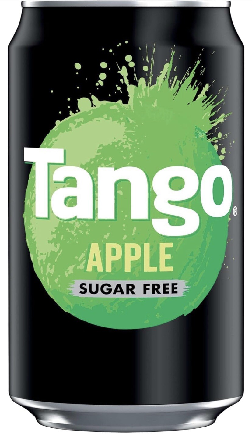 Tango Apple 330ml Pack of 24 Cans Fizzy Soft Drink Full Case ...