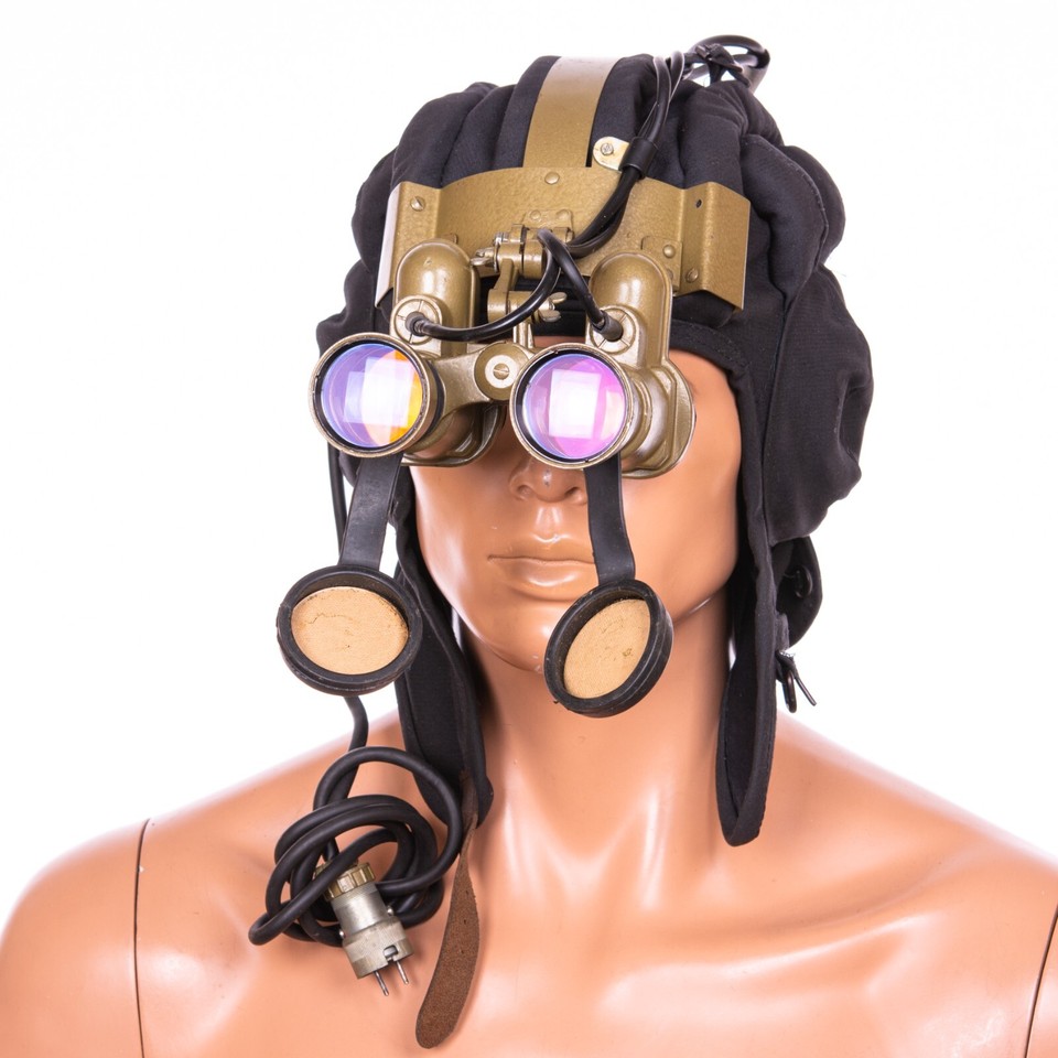 USSR Night Vision Device PNV-57E + tank helmet | eBay