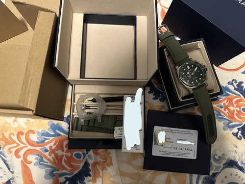 Panerai Submersible Green Men's Watch - PAM01287 for sale online | eBay