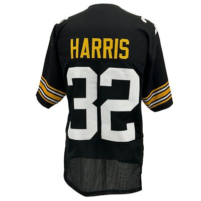 Franco Harris Jersey Old Number Black Pittsburgh | S-5XL Custom Sewn ...