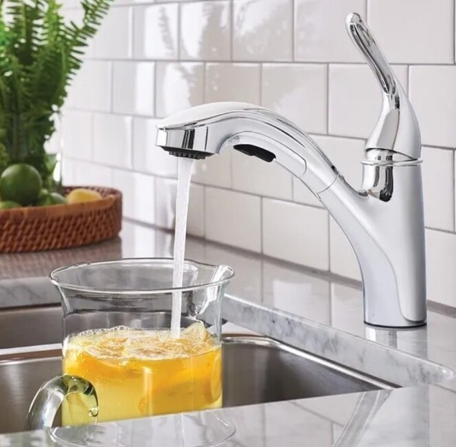 New Moen Brecklyn 87557 Pull-Out Sprayer Kitchen Faucet - Chrome ...