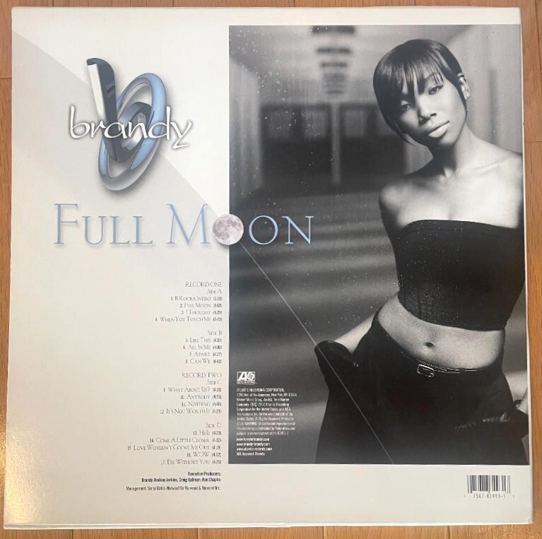 BRANDY Full Moon 2LP Vinyl 2002 US Original Atlantic 83493-1 Rodney Jerkins RayJ | eBay