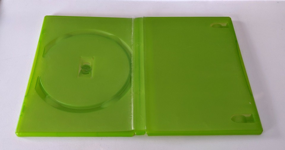 OEM Microsoft XBOX Original Opaque Green Empty Replacement Game Disc ...