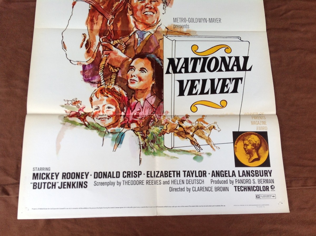 National Velvet Movie Poster Upcycled VHS National Velvet Movie