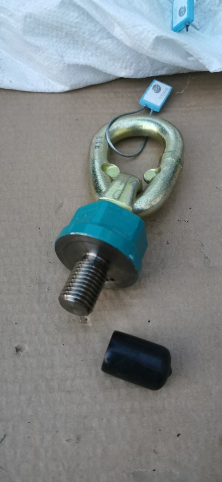 JDT Load Ring Bolt-on Swivel Hoist Rotating Swivel Eye Bolt 2.5 Ton ...