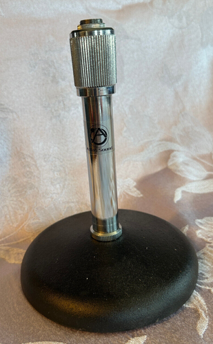 Atlas Sound DS-7 Adjustable Height Desktop Microphone Stand - Chrome ...