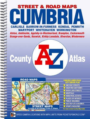 Cumbria County Atlas (A-Z County Atlas) by Geographers A-Z Map Comp ...
