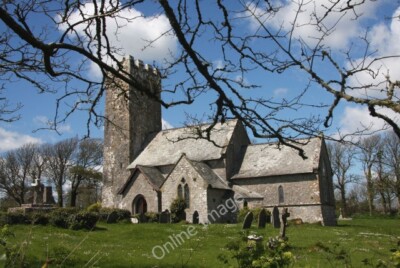 Photo 6x4 Bosherston Church St Michael and All Angels Church dates from ...