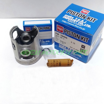 TKRJ Yamaha RX115 RXS RXS115 Piston Kit Size 0.75 MM O/S (52.75 MM ...