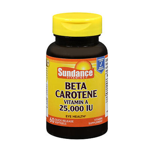 High Potency Beta Carotene Provitamin A 7500 Mcg 60 Caps By Sundance | eBay