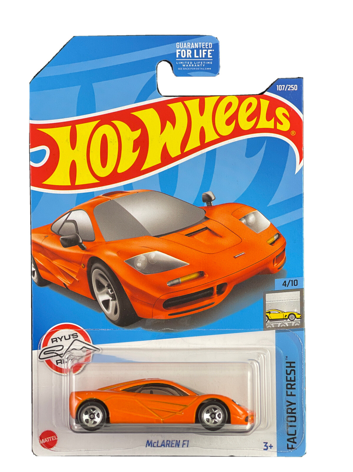Mclaren F1 Orange