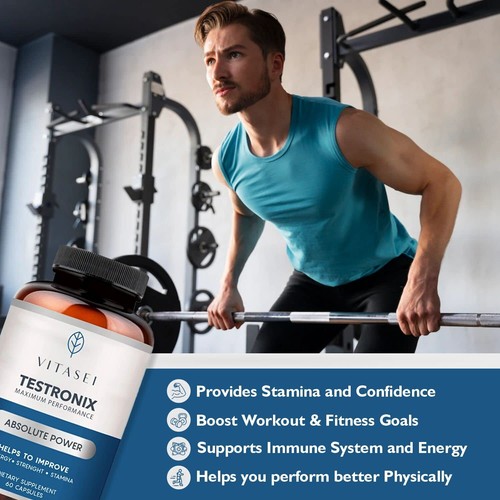 Testronix Performance Supplement for Men - Energy and Muscle ...