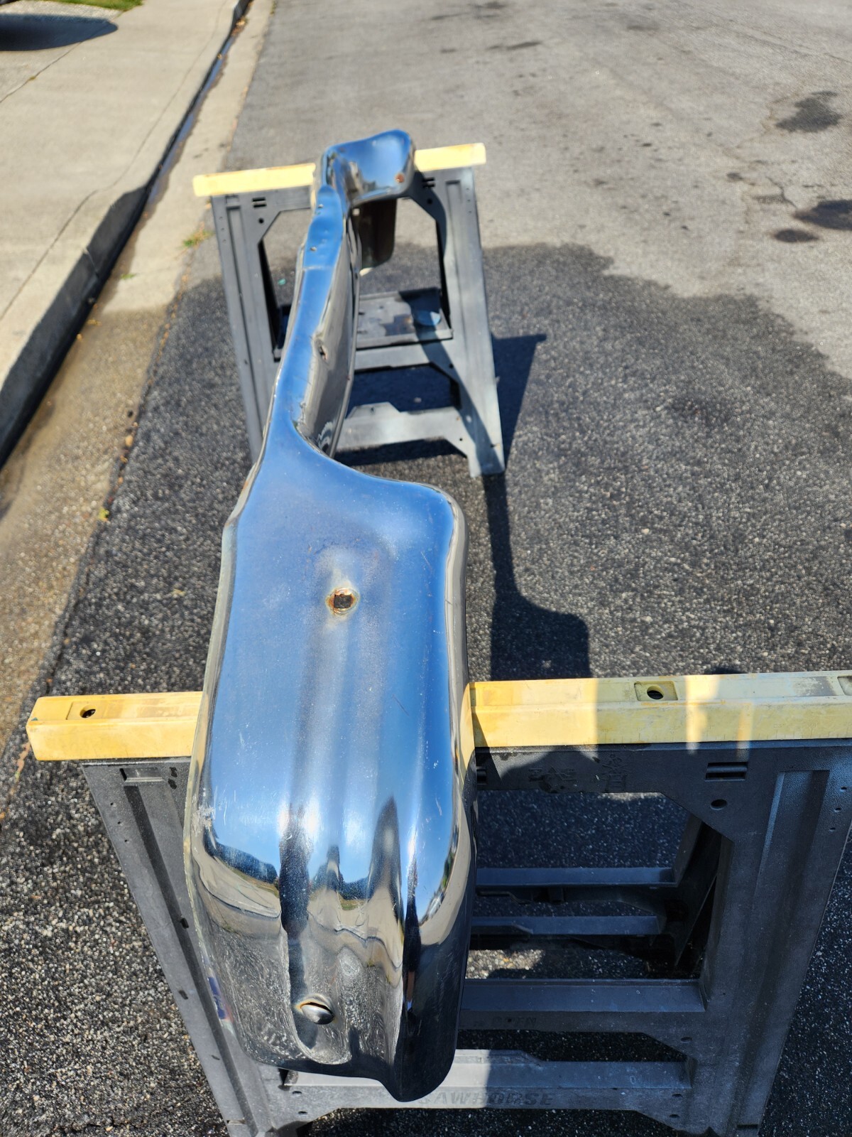 1958 Ford Fairlane 500 Ranchero Front Bumper Core Driver Coupe ...