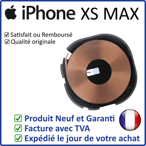 IPHONE XS MAX - NAPPE INTERNE DE L'ANTENNE NFC / MODULE CHARGE SANS FIL ...