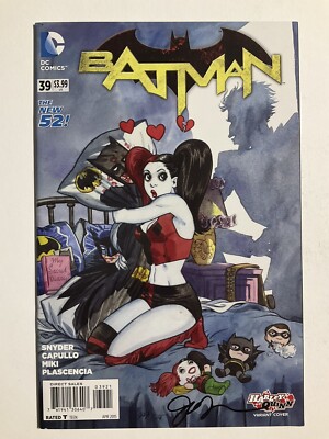 BATMAN 39 VARIANT SGINED JILL THOMPSON NM- NEAR MINT- DC COMICS | eBay
