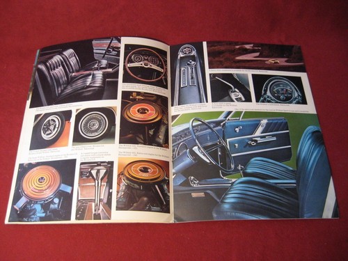 1965 Buick Sizzlers Large Prestige Sales Brochure Booklet Catalog Old ...