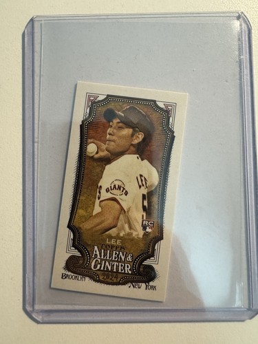 2024 Allen & Ginter Jung Hoo Lee Exclusive Rip Card Mini RC San ...