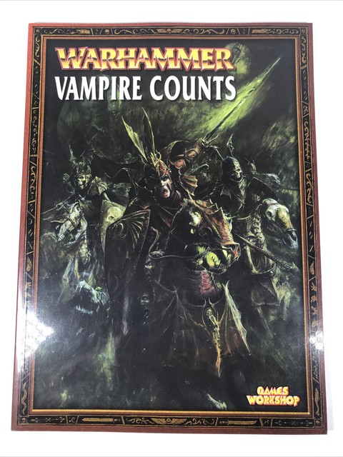 Warhammer Fantasy Armies Vampire Counts 6th Ed Army Book 2001 Games Workshop for sale online | eBay