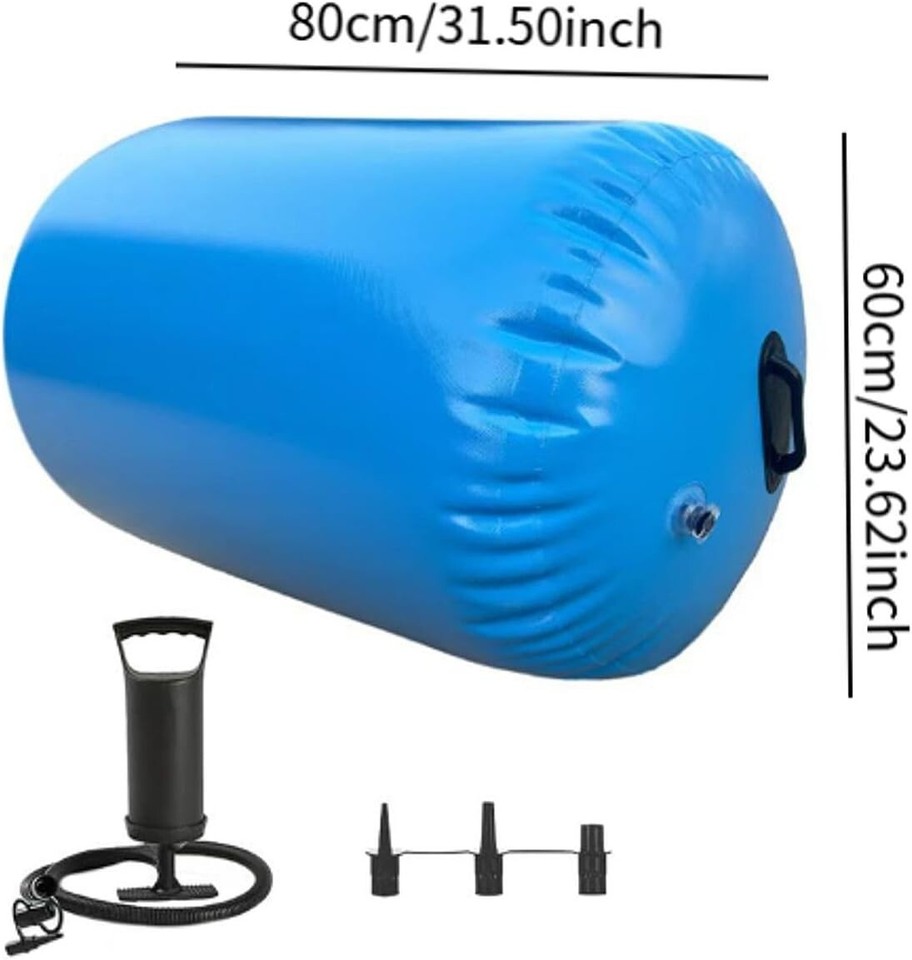 Air Roller Air Track Set Inflatable Tumbling Gymnastics Gym Mat US ...