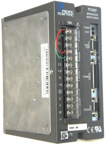 Pacific Scientific Pc800 Model Cu833-002 Brushless Servo Drive CU833002 ...