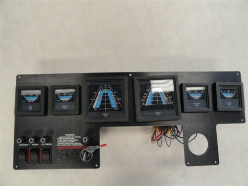 MEDALLION GAUGE / IGNITION SWITCH / FUSE / SWITCH PANEL 23" X 9 1/4 ...