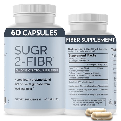 OPTIVIDA Sugr-2-Fibr - Premium Blood Sugar Support Supplement* 60 Count ...