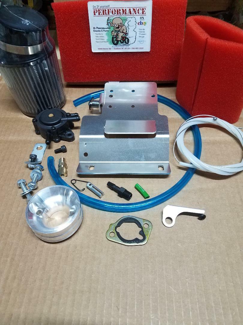 Engine Top Plate Master Kit w/custom Jet Pack. Predator 212 NON HEM ...