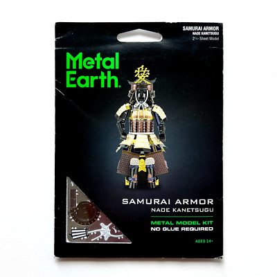 Fascinations Metal Earth Japanese Samurai Warrior Armor Naoe Kanetsugu ...
