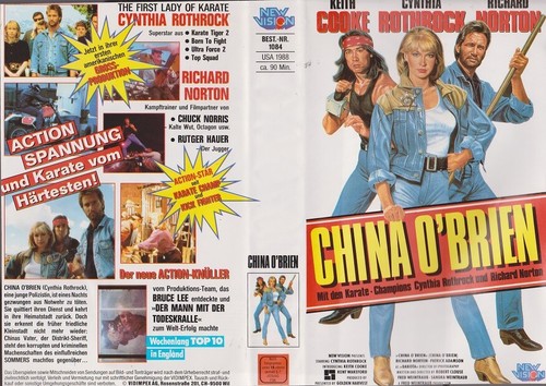 China O'Brien - Cynthia Rothrock, Richard Norton, Keith Cooke- FSK 18 ...