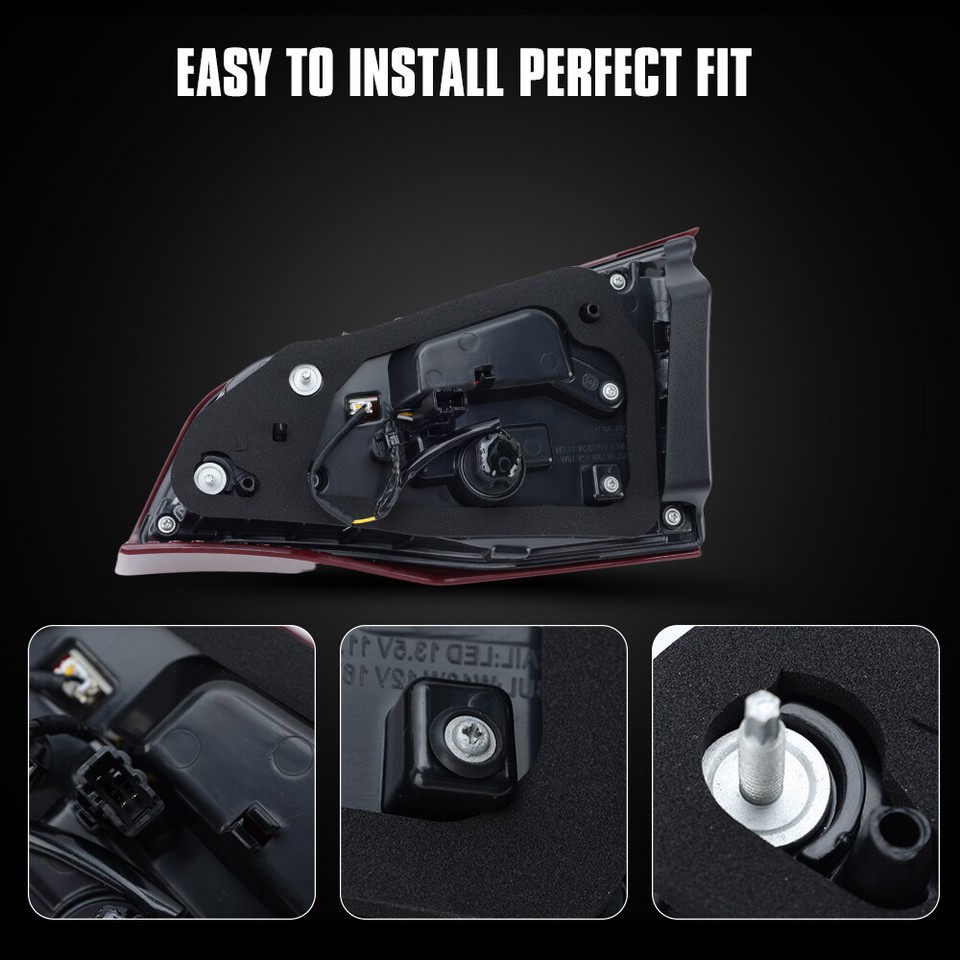 Left Inner LED For 2022-2023 Chevrolet Equinox Tail Light Assembly Rear ...