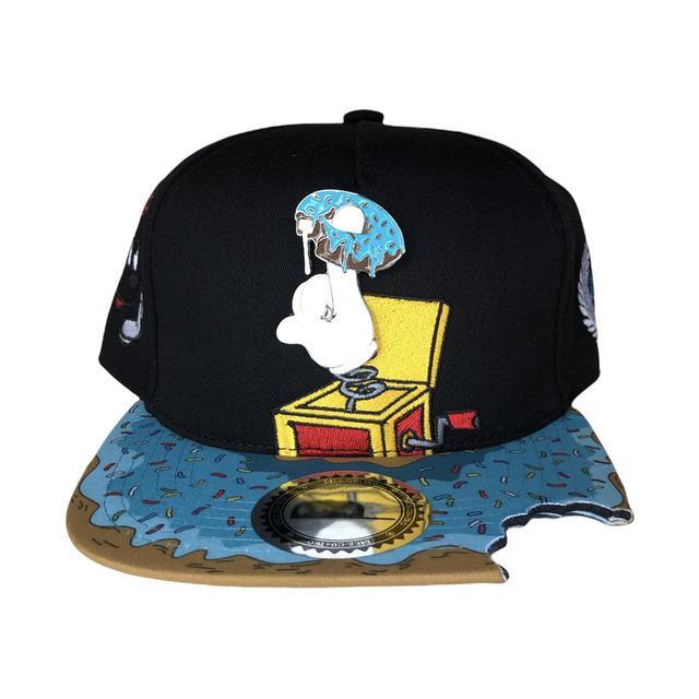 Fashion Snapback The Simpsons Baseball Cap Funny Homer Simpson Hat ...