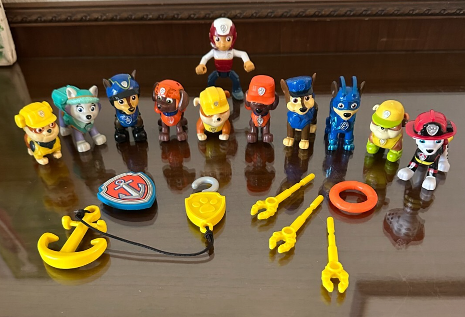 Paw Patrol Figure Lot Ryder Robo Dog Chase Marshall Skye Rocky Zuma Replacements | eBay