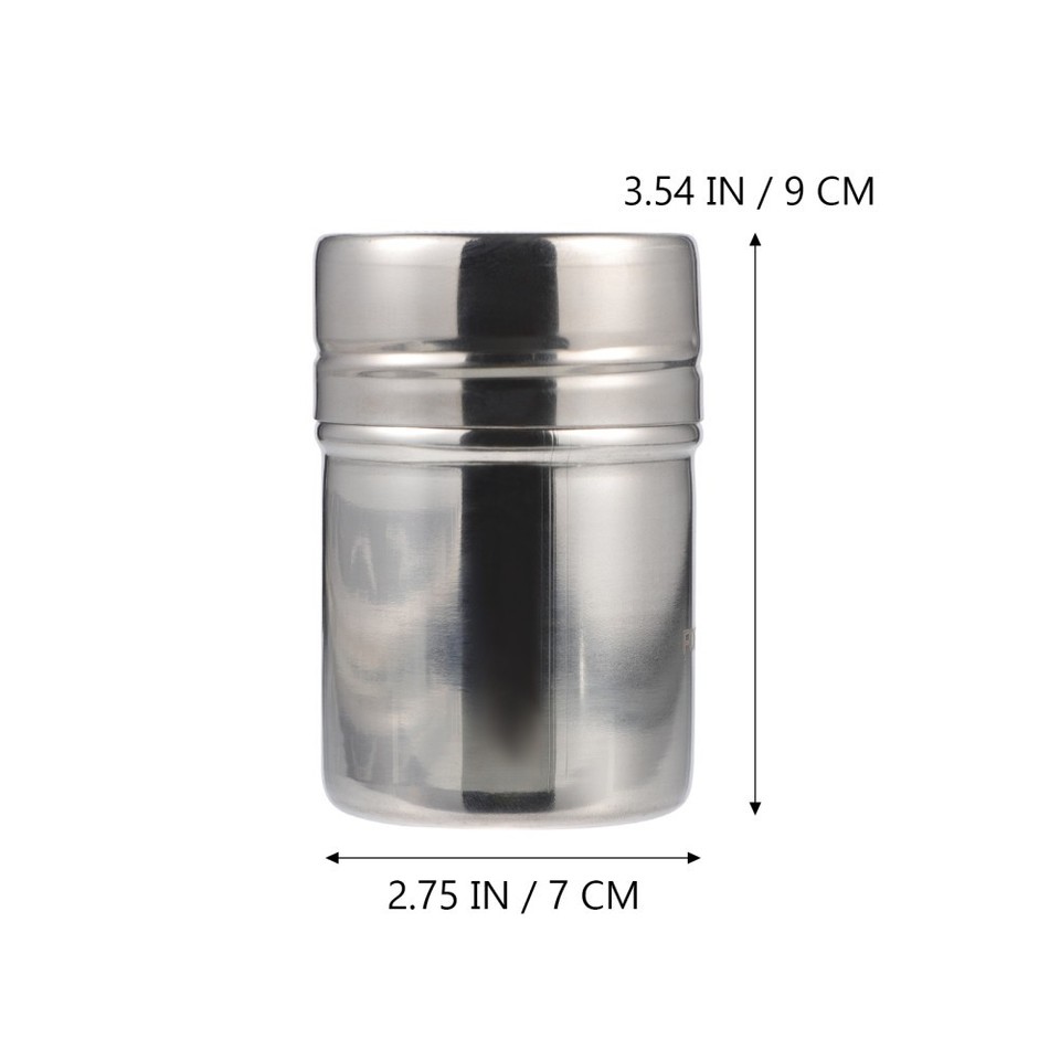 Cocoa Shaker for Cappuccino Spice with Lid Chocolate Powder Dispenser ...