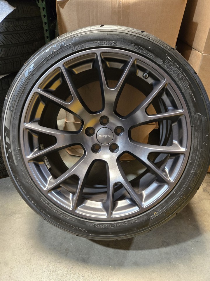 Original Finish 20" OEM Hellcat Scatpack Widebody Warp Speed Wheel Rim ...