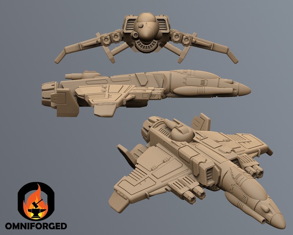 Batut Prime Fighter Mini MWO 6mm Mecha Vehicle Jet Compatible with ...