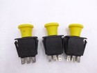 3 Pack Delta Systems PTO Switch Push Pull 6204 8 Terminal Yellow Switch ...