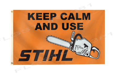 Stihl Flag Banner 3x5ft Chainsaw ChainSaw Tools Equipment Wall Decor ...