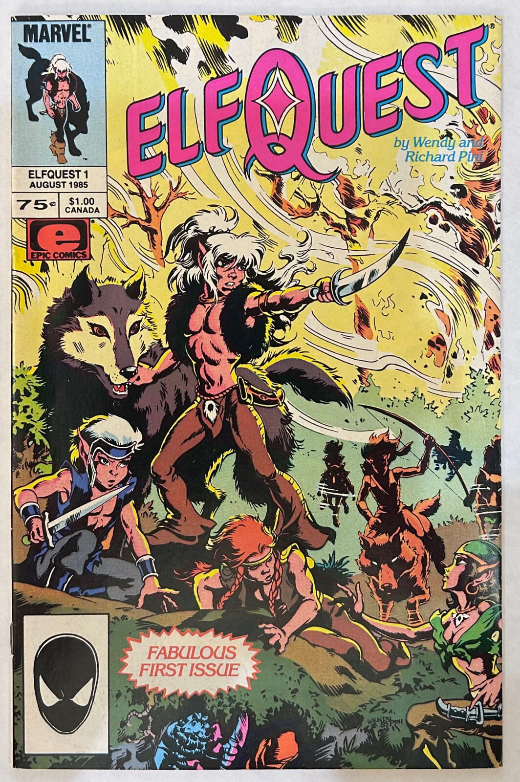 Epic Comics - Elfquest 1 - Fabulous First Issue - Vintage 1985 | eBay