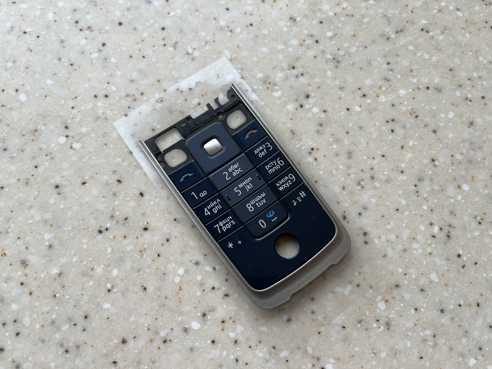 Nokia 6600 Fold Brand New 100% Genuine Original Keypad Blue P/N ...