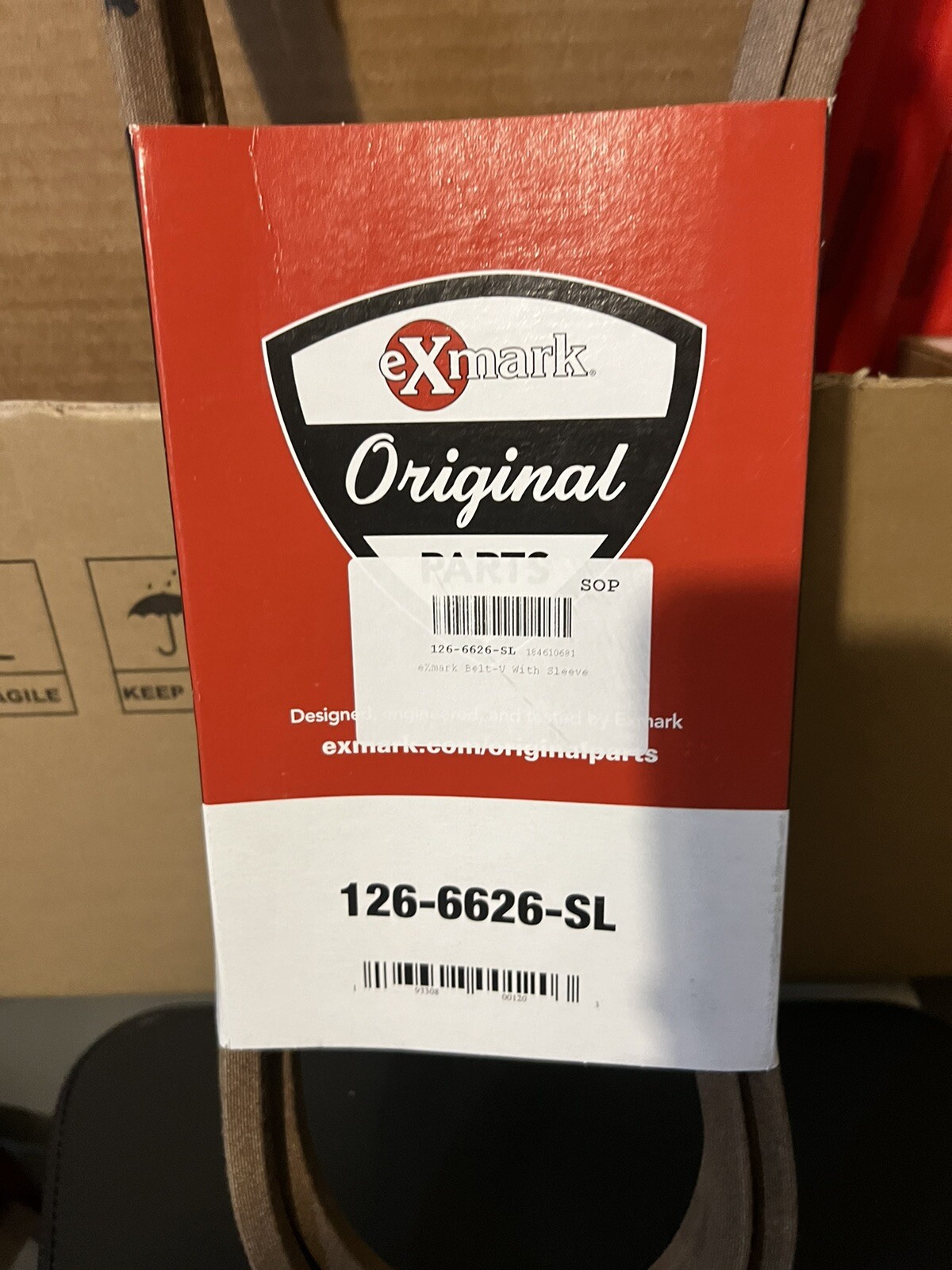 Exmark E S X Series V Belt Radius (126-6626-SL) for sale online | eBay