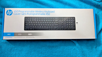 HP 450 Programmable Wireless Keyboard - NEW | eBay