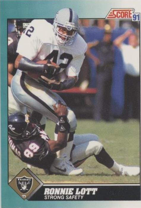 1991 Score Rookie & Traded - Ronnie Lott #1T for sale online | eBay
