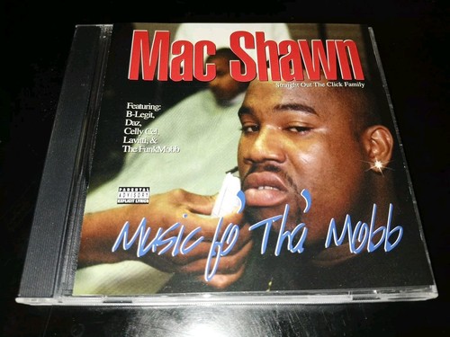 Mac Shawn"Music Fo' Tha' Mobb"Rare Bay Area Rap, E-40,B-Legit,Funk Mobb ...