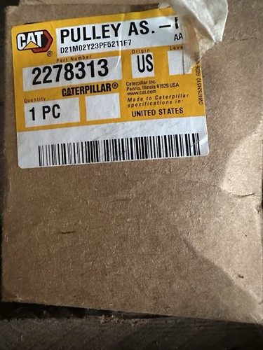 227-8313 PULLEY AS IDLER Genuine Caterpillar® 2278313 | eBay